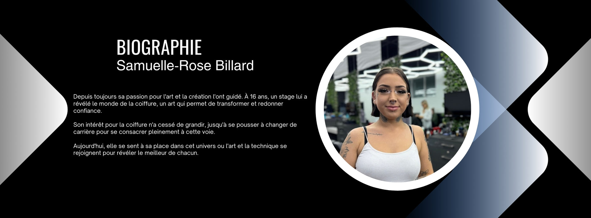 Profil Samuelle-Rose – Barbershop - Vinnie's Chop Shop