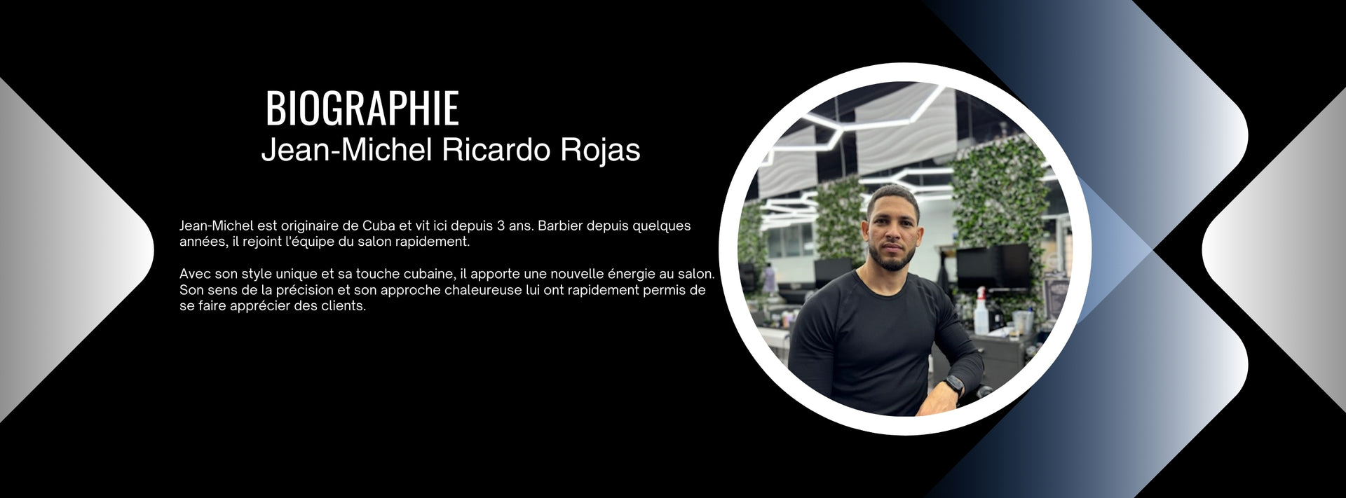 Profil Jean-Michel – Barbershop - Vinnie's Chop Shop